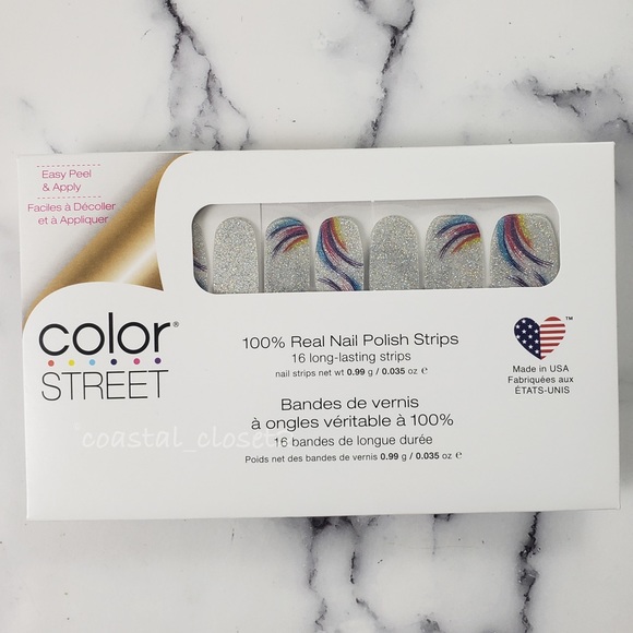 Color Street | Makeup | Retired Pave The Way Color Street Nail Strips ...